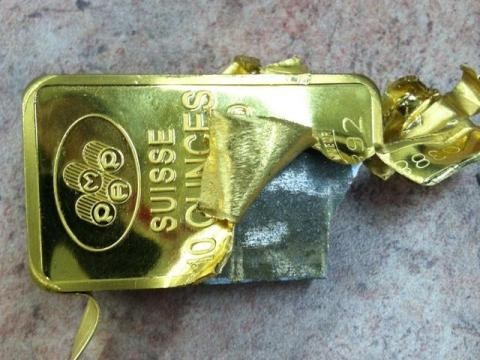Fake 10oz Gold Bars in NY - Test Gold and Silver Bars with Ultrasound ...